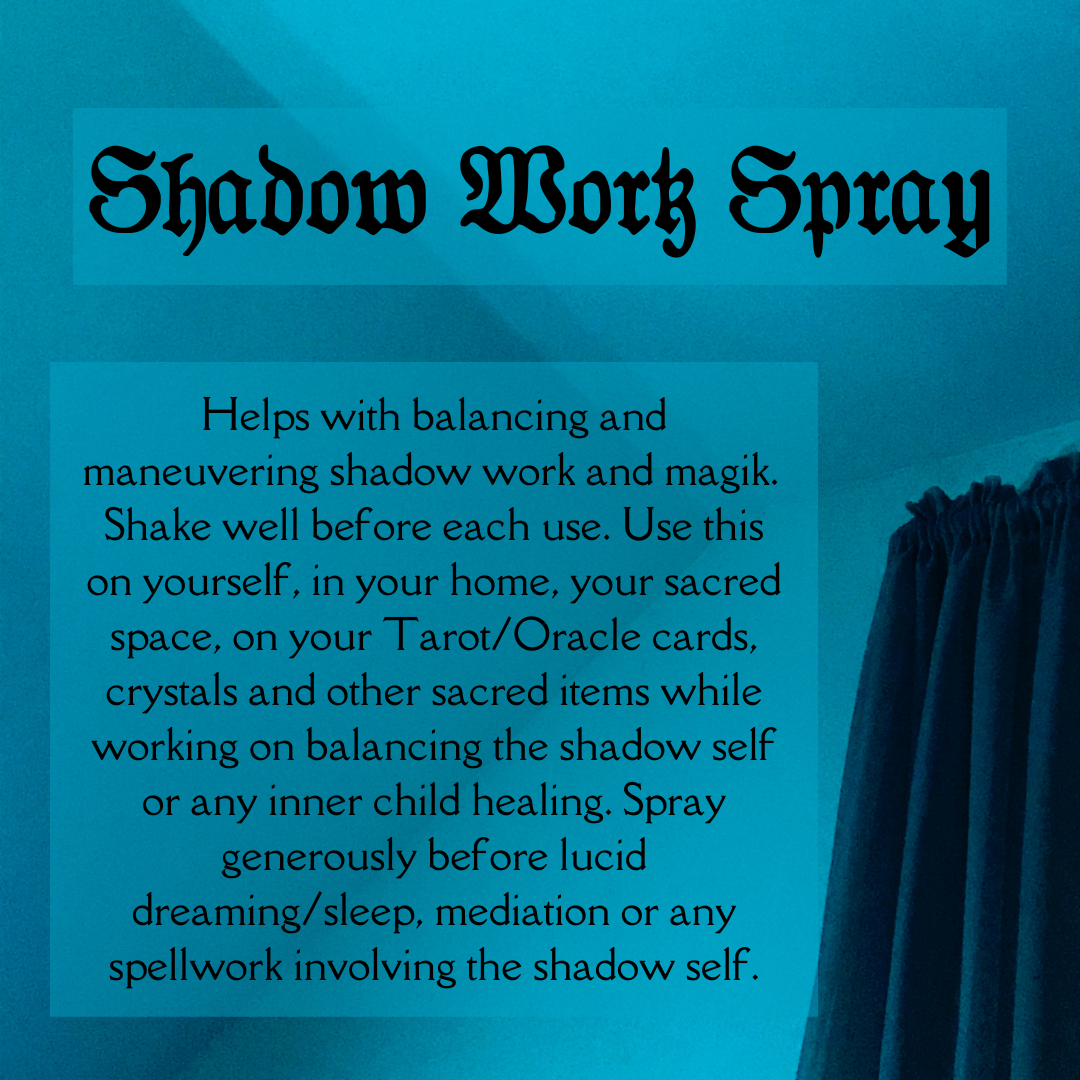 Shadow Work spray – Prairie Ritual
